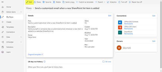 How To Send A Customized Email When A New Sharepoint List Item Is Added